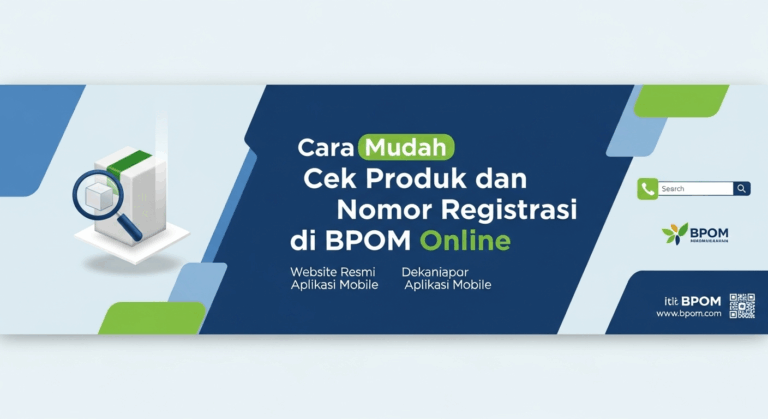Cara Mudah Cek Produk dan Nomor Registrasi di BPOM Online – Teknokeun.com