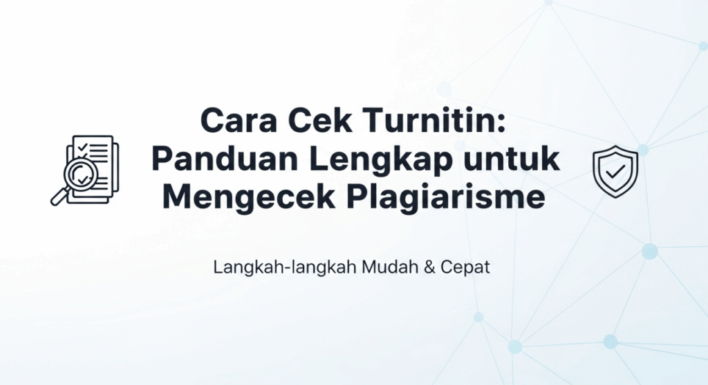 Cara Cek Turnitin: Panduan Lengkap untuk Mengecek Plagiarisme - Teknokeun.com