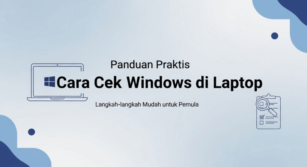 Panduan Praktis Cara Cek Windows di Laptop - Teknokeun.com